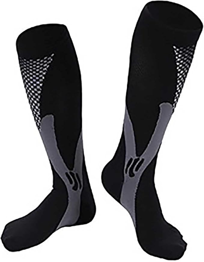 Calze Elastiche Calze compressione Calze Elastiche Sportive Calzini ...