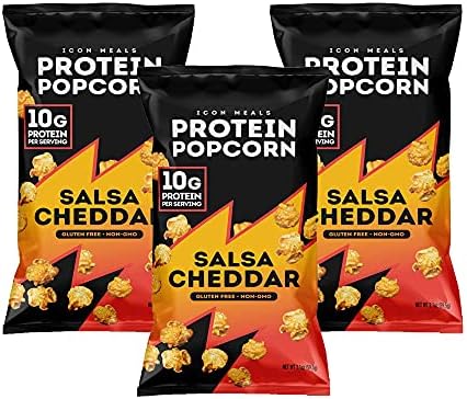Amazon.com: ICON Meals Protein Popcorn, High Protein Popcorn, All ...