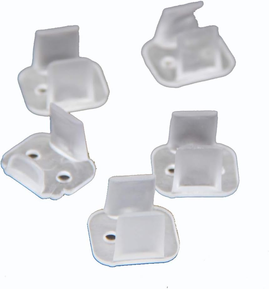 99 Lighting 200 Pieces LED Neon Mounting Clips,Install Fittings Clips ...