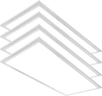 Premium Backlit Flat Panel Light Fixture I 2ft x 4ft, 50W, 6300 Lumens ...