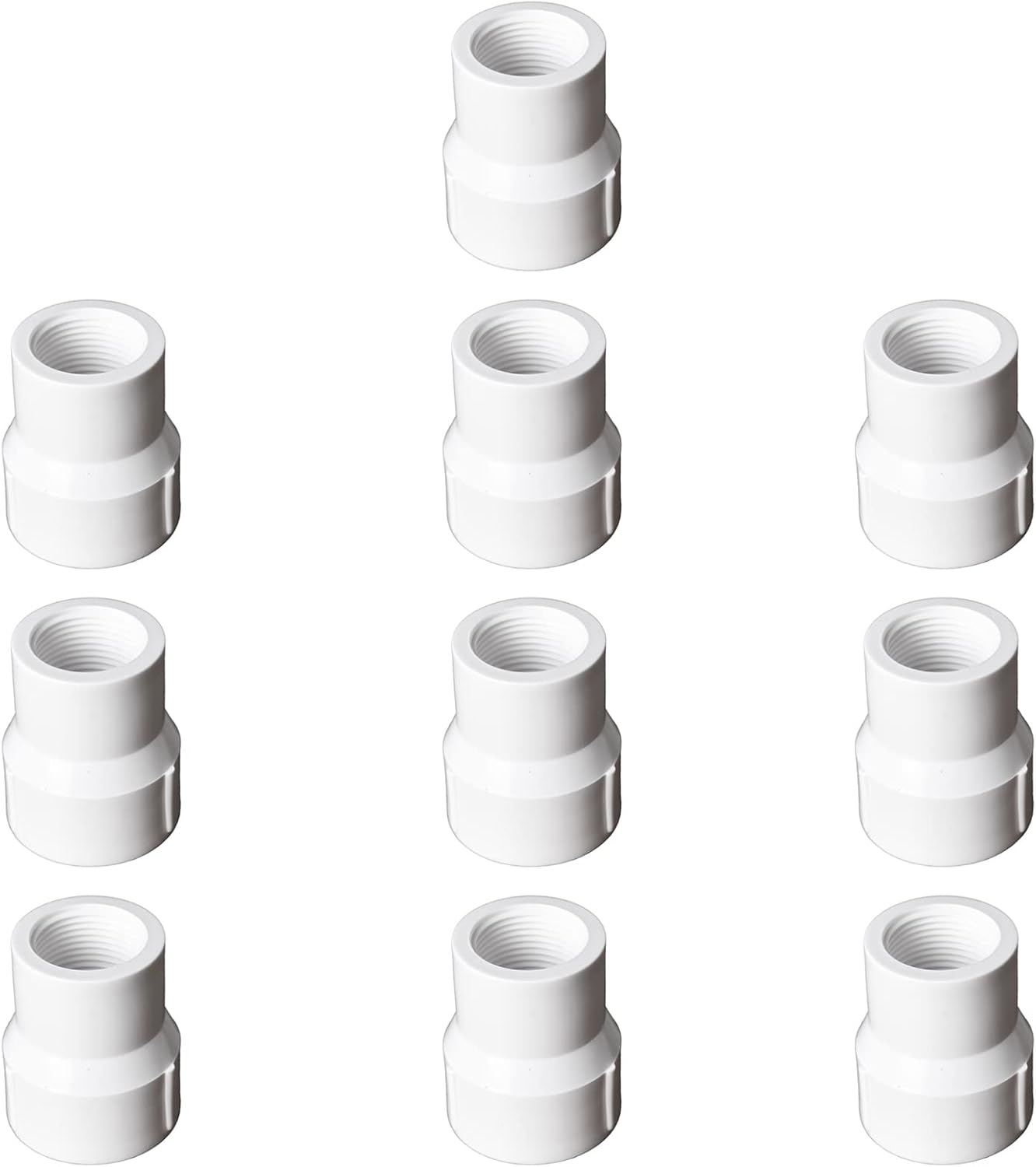 FangKingNo 10pcs 12 to 1 PVC Reducing Female to Philippines | Ubuy