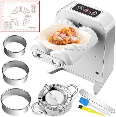 Amazon.com: Electric Dumpling Maker Machine, Household Double Head ...