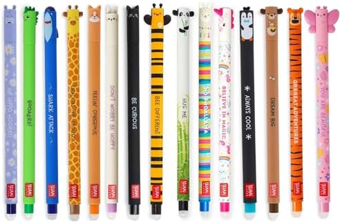 LEGAMI - 15er Set Gel-Radierstifte, Erasable Pen, Stifte mit ...