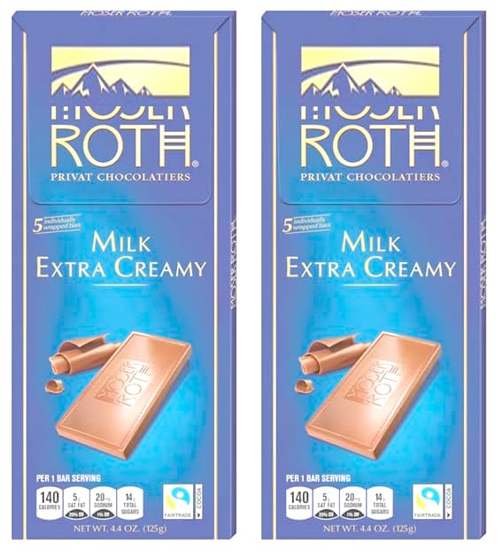Amazon.com : Roth Moser Milk Extra Creamy Privat Chocolatiers Fine ...