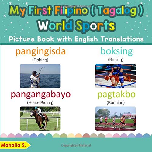 Buy My First Filipino (Tagalog) World Sports Picture Book with English ...