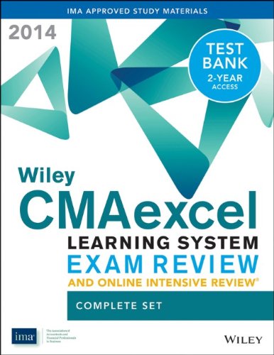 Wiley CMAexcel Learning System Exam Review and Online Intensive Review ...