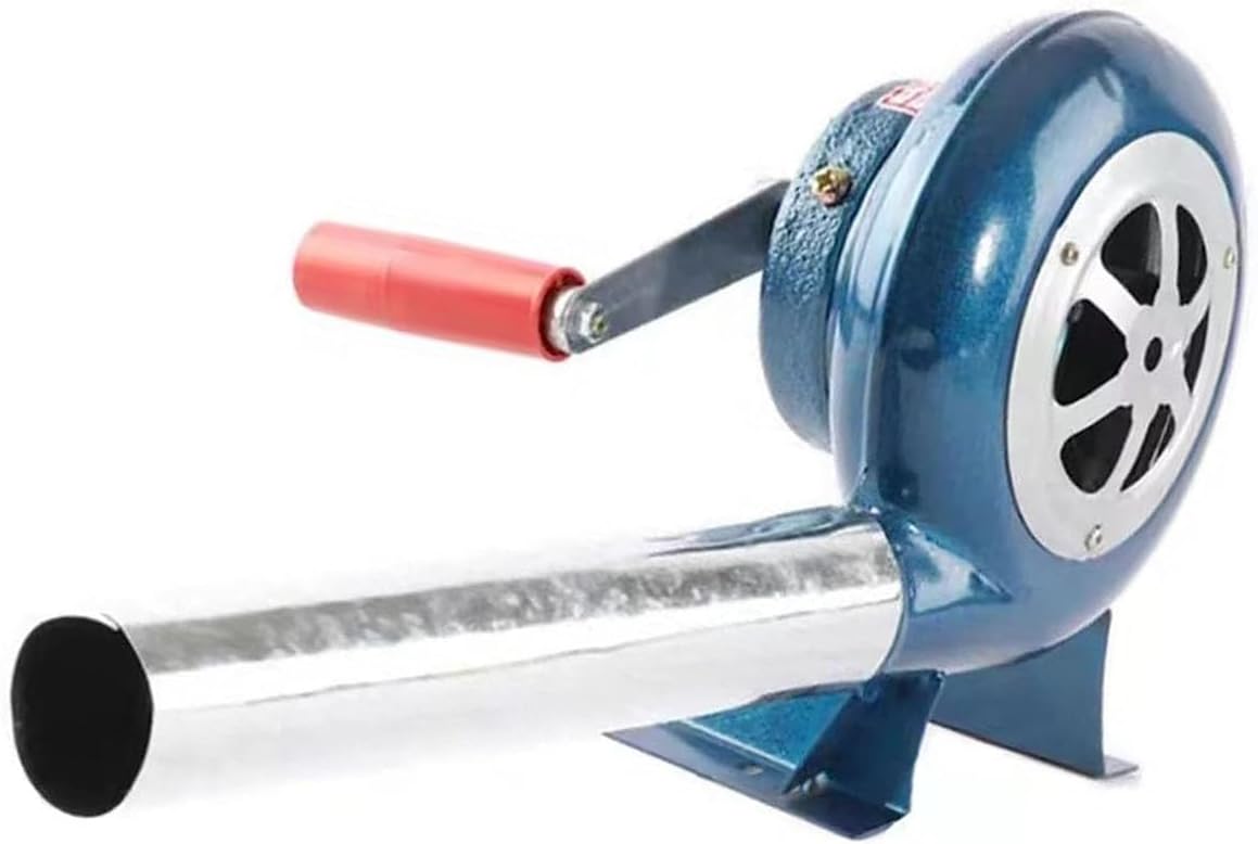 Amazon.com : JOUFNING Hand Crank Blacksmith Forge Blower - Iron Gear ...