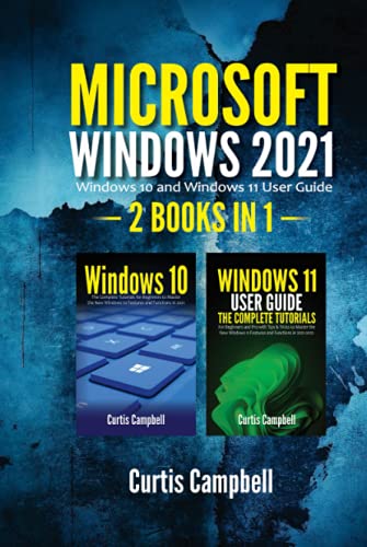 Snapklik.com : Microsoft Windows 2021: 2 IN 1: Windows 10 And Windows ...