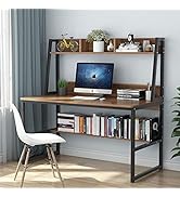 Amazon.com: Tribesigns Extra Large 70 inches Computer Desk with Storage ...