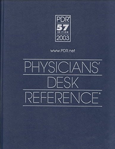 Physicians' Desk Reference for Ophthalmic Medicines 2002: Clement A ...