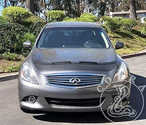 Amazon.com: Car Bonnet Hood Bra for Infiniti G37 Sedan 09 10 11 12 13 ...