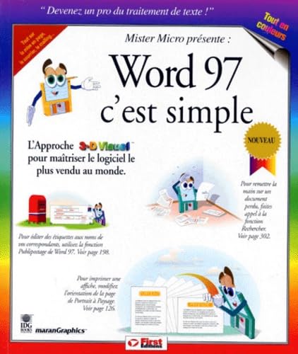 Amazon.com: Word 97, c'est simple: 9782876913578: MaranGraphics: Books