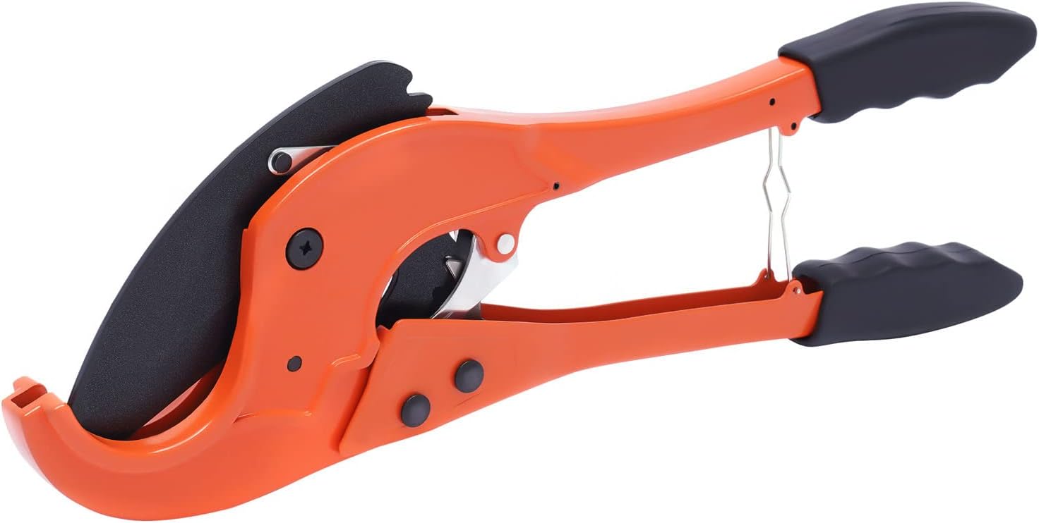 DUIBAII Heavy Duty PVC Pipe Cutter,Tubing Tube Cutter,2-7/8" (75mm ...