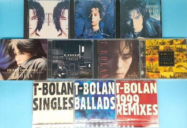 Amazon | ！【T-BOLAN】 アルバム CD まとめて 10枚セット ティーボラン Tボラン | トレカ 通販