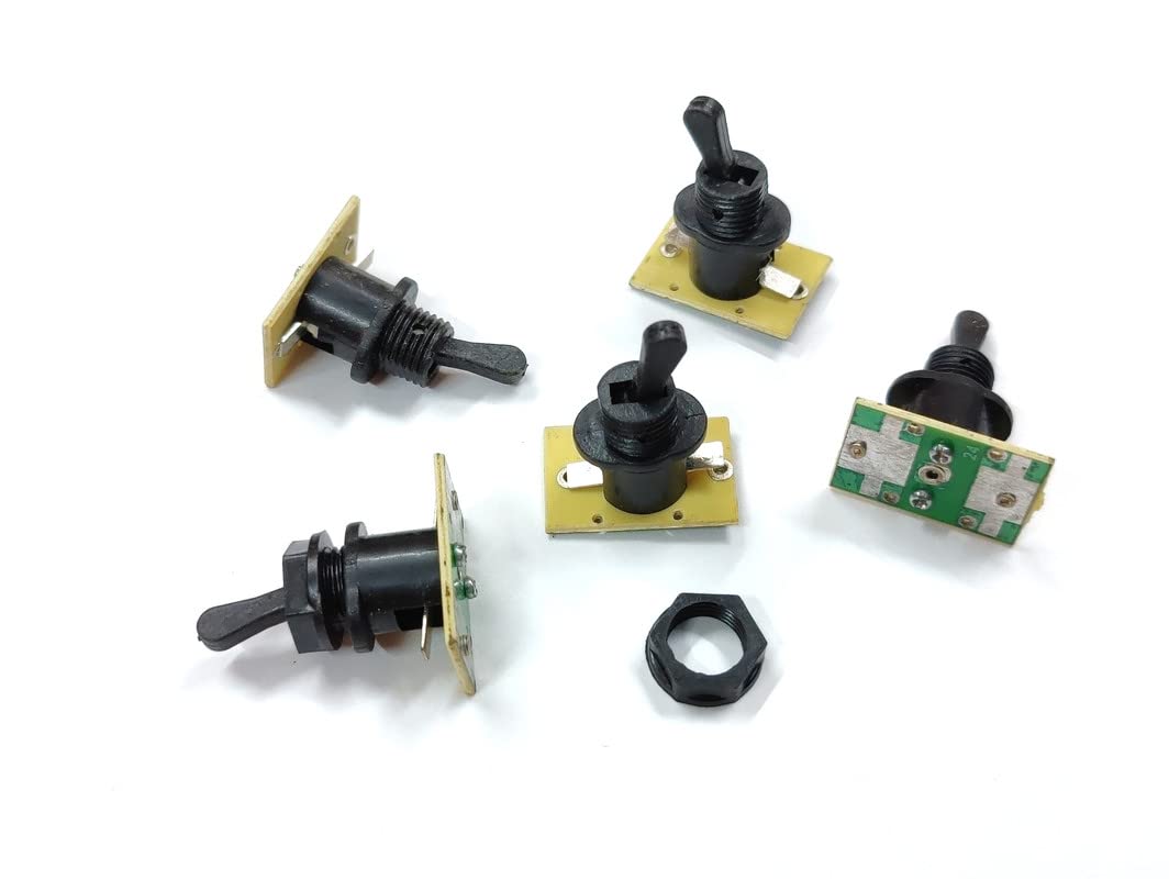 ERH India (5 Pcs) Torch Switch On Off Switch for Torch Light for Repair ...
