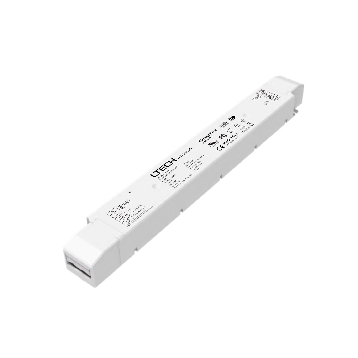 Intelligent Tunable White LED Driver (Constant Voltage) LM-100-24-U2M2 ...