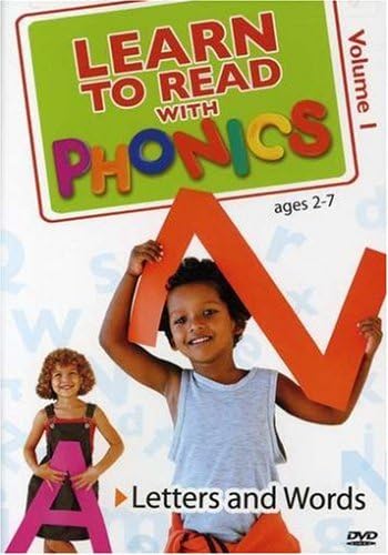 Learn to Read With Phonics Vol. 1 - Letters and Words [Import]: Amazon ...