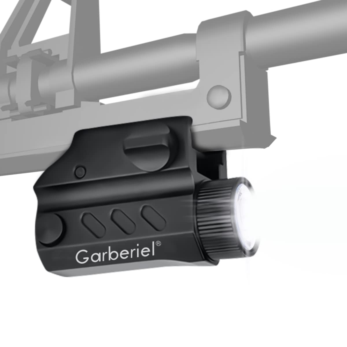 Buy Garberiel 700 Lumens Tac Flashlight LED Waterproof Rail Flashlight ...