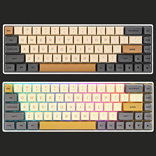 Snapklik.com : WHYSP XDA Profile PBT Keycaps 60 Percent, 125 Keys ...