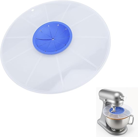 Amazon.com: Universal Mixer Splash Guard – 11.8" Silicone & Transparent ...