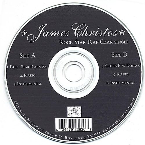James Christos - Rock Star Rap Czar Sinlge - Amazon.com Music