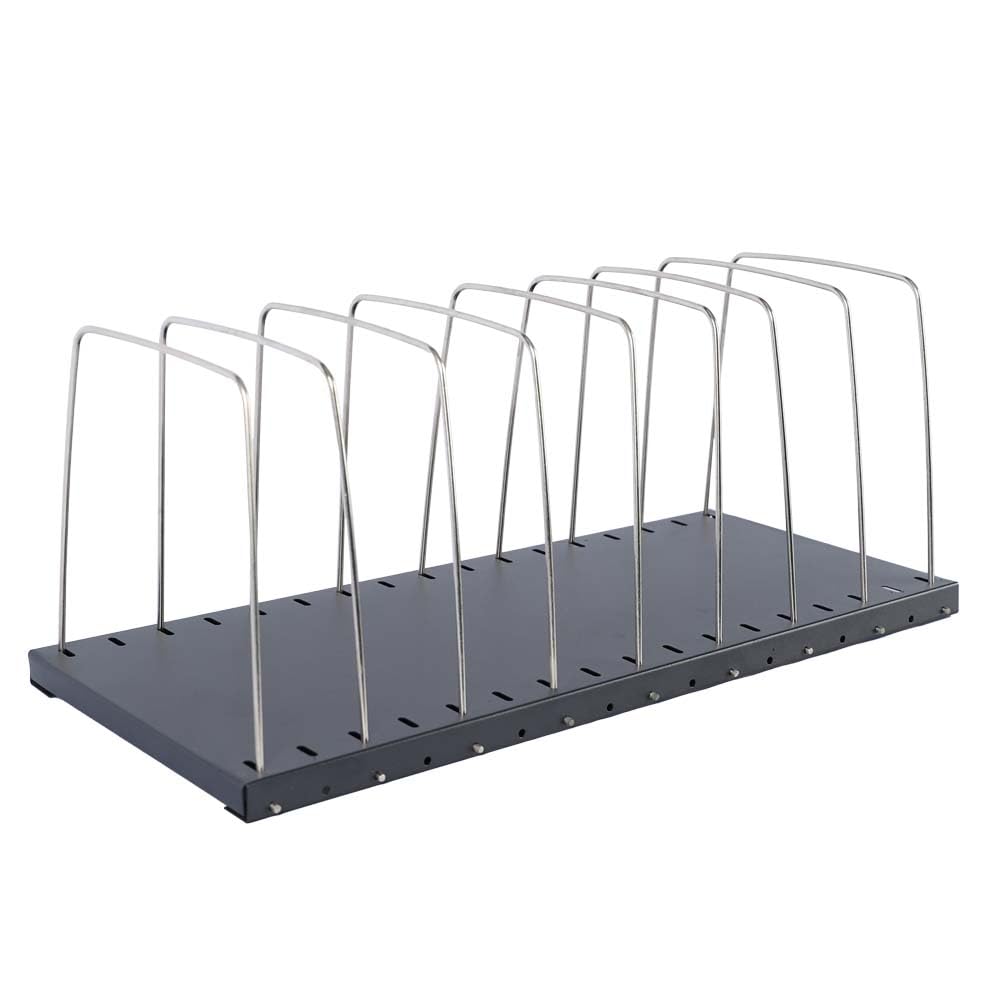 Snapklik.com : STEELMASTER Adjustable Desk File Organizer Rack 8 ...