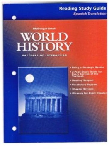 World History-Patterns of Interaction, Grades 9-12 Reading Study Guide ...