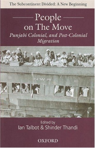 Amazon.com: People on the Move: Punjabi Colonial and Post-Colonial ...