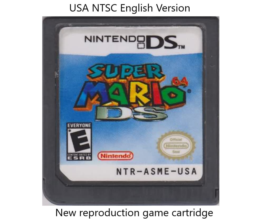 Amazon.com: New Super Mario 64 Version Games Card Cartridge Card ...