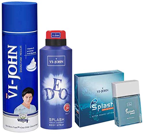 Combo Pack – VI John Shave Foam + VI John Deo Splash + After Shave ...