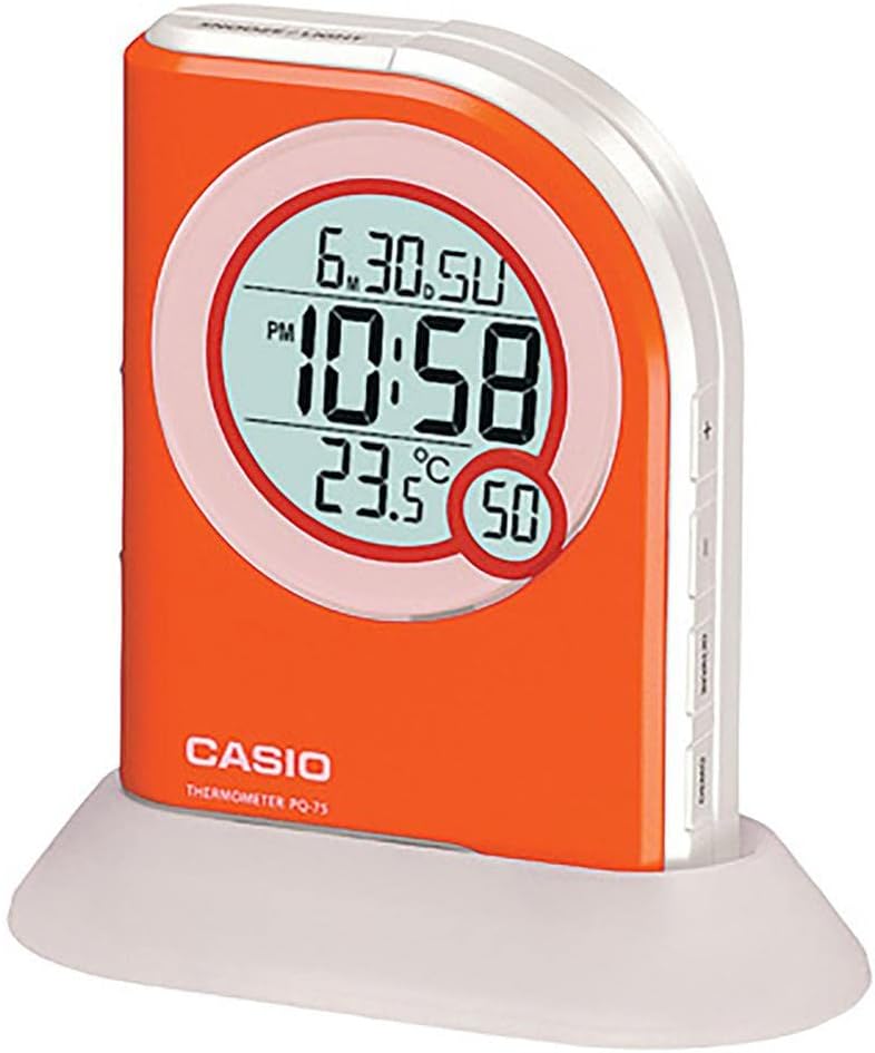 Amazon.com: Casio Pq75-7df Multi Function Digital Thermometer Table Top ...