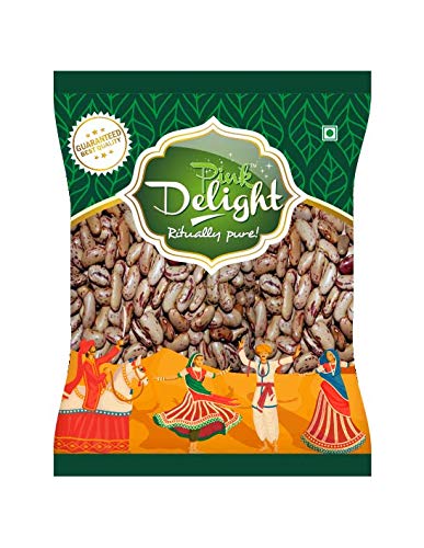 Pink Delight Unpolished Rajma Chitra (Pink Rajma) 1KG : Amazon.in ...