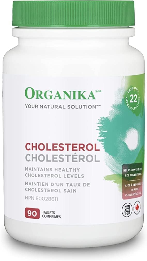 Organika Cholesterol 90 Tabs : Amazon.ca: Health & Personal Care