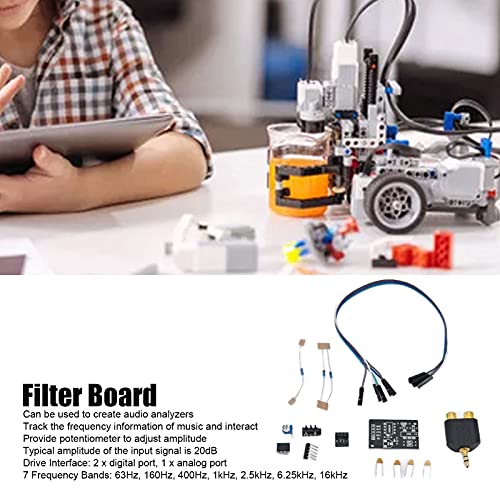 Signal Analyzer Module, MSGEQ7 5V Adjustable Graphic Equalizer Filter ...