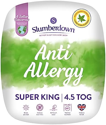 Slumberdown Little Slumbers Anti Allergy Single Duvet - 7.5 Tog ...