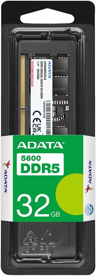 Amazon.in: Buy ADATA Premier 32GB 5600MHz SO-DIMM DDR5 Laptop Memory ...