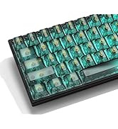 Amazon.com: dagaladoo Shine Through keycap Set,Double Shot PBT keycaps ...