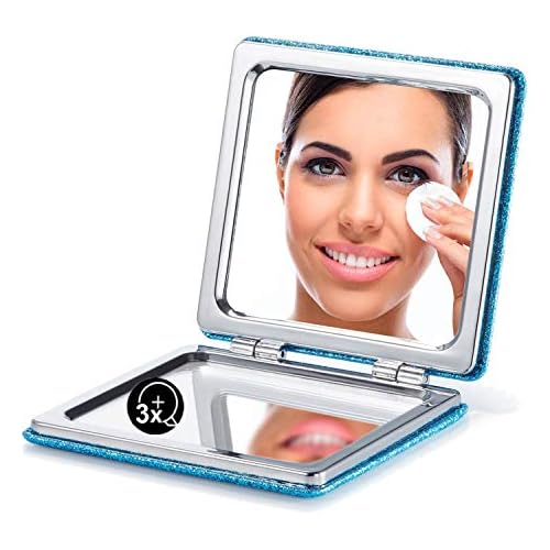 Amazon.com: OMIRO Hand Mirror, Double-Sided Handheld Mirror 1X/3X ...
