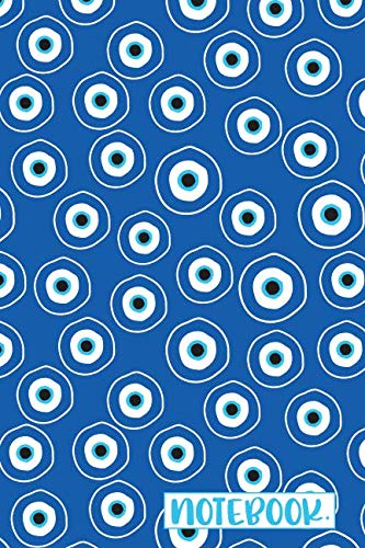 Notebook: Greek Evil Eye Notebook Journal: Design Co., Cardien ...