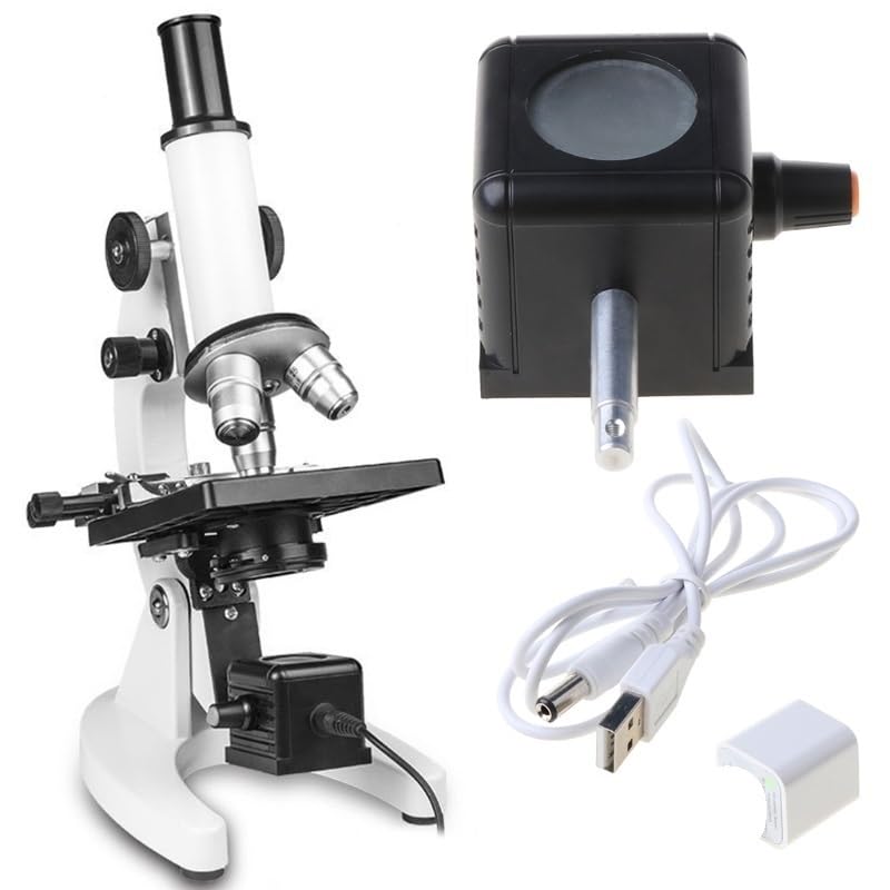 Snapklik.com : Microscope Kit USB White LED Light Lighting Bottom ...