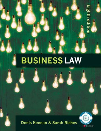 Online Course Pack:Business Law and Contract Law online study guide ...