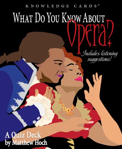 What Do You Know About Opera? (Knowledge Cards): Amazon.co.uk ...