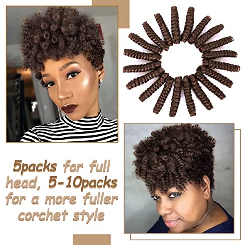 Snapklik.com : 20Inch 5-Packs Toin Curl Short Crochet Hair For Black ...