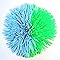 Amazon.com: 4.5Inch Large Rainbow Stringy Ball Silicone Bouncing Fluffy ...