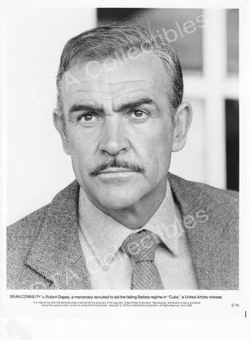 MOVIE PHOTO: CUBA-1979-SEAN CONNERY-8"x10" MOVIE STILL FN at Amazon's ...