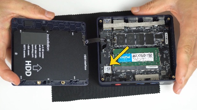 Watch Beelink Mini PC Intel-N95-How to disassemble and expand on Amazon ...