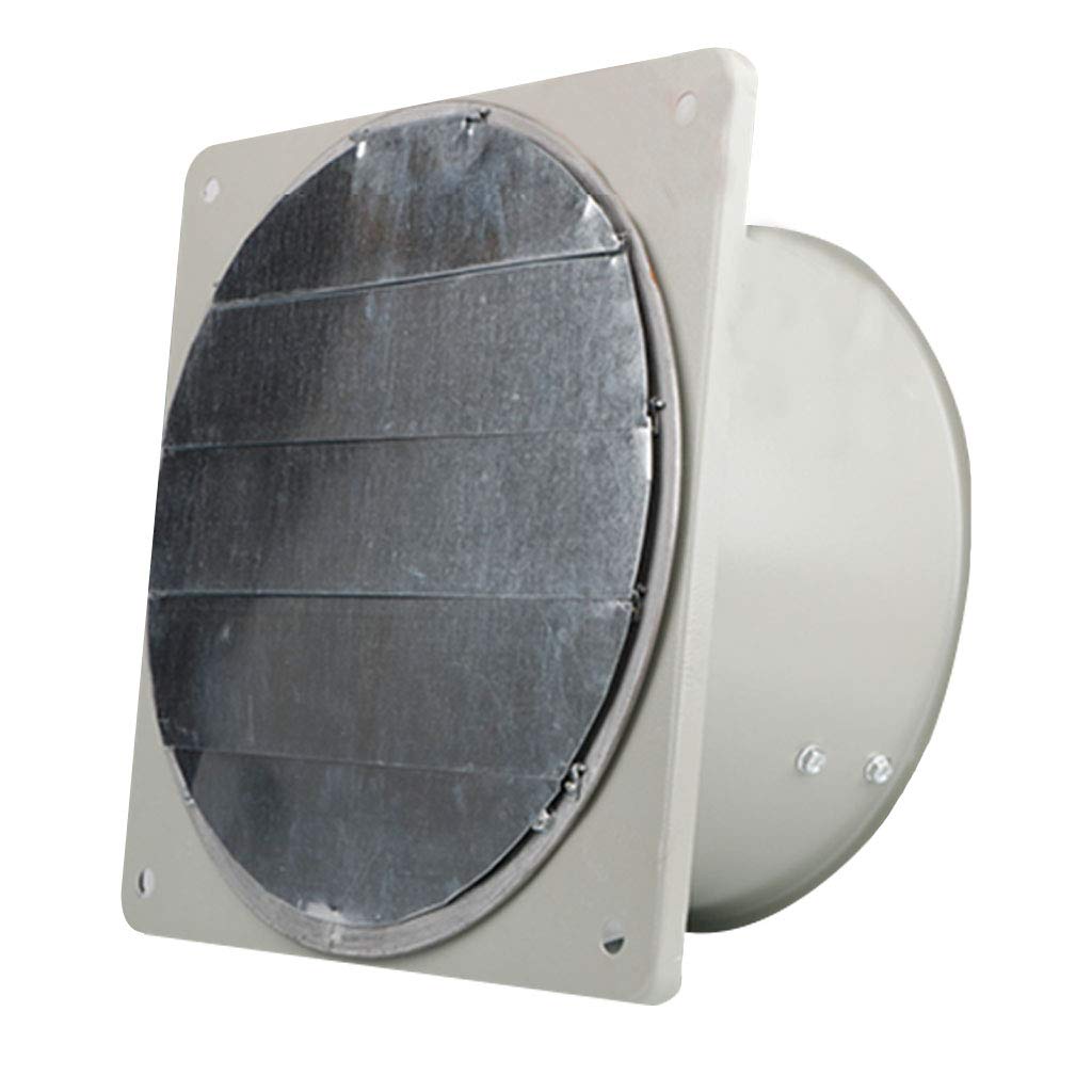 Buy Pebegain Wall-ed Shutter Industrial Exhaust Fan, Aluminum Alloy Fan ...