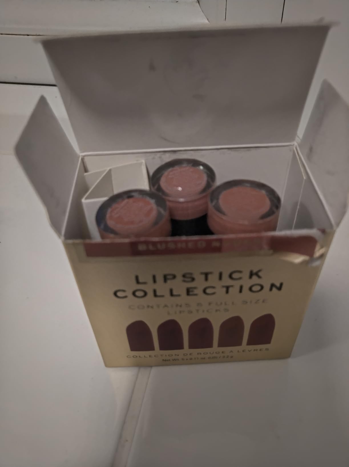 Revolution Pro Lipstick Collection 5pk Blushed Nudes : Amazon.co.uk: Beauty