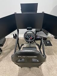 Amazon.com: Monoprice GT Triple Monitor Racing Mount - Holds Up to ...