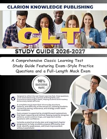 CLT STUDY GUIDE 2026-2027: A Comprehensive Classic Learning Test Study ...